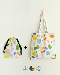 [BFMA P.STUDIO] 패턴 파우치 & 숄더백 세트 ( 3 patterns )